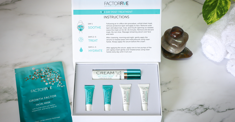 New FACTORFIVE Post Treatment Kit: Your Aftercare Guide – FACTORFIVE ...